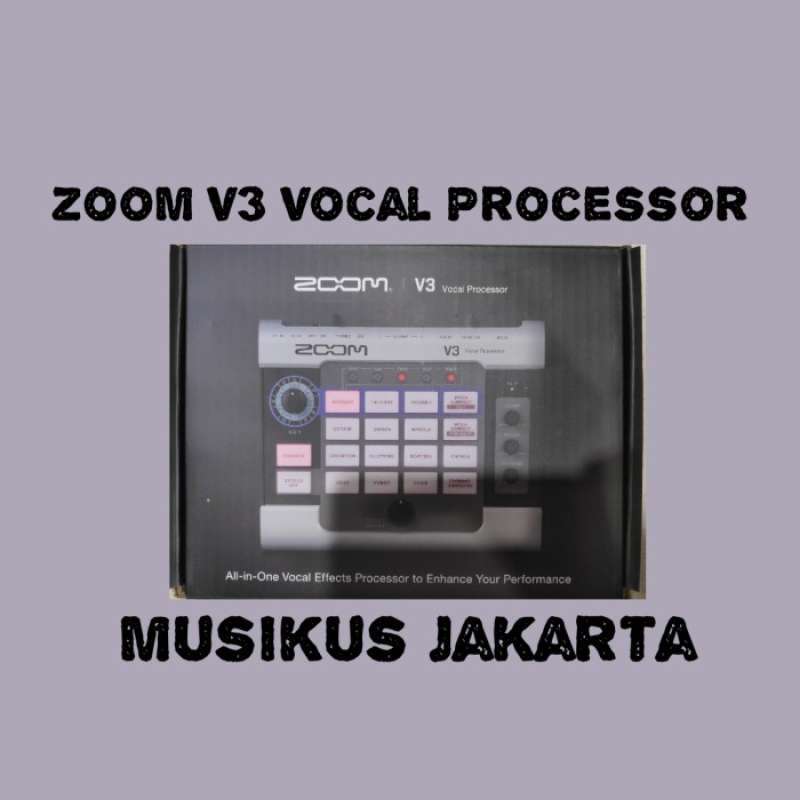 Promo Zoom Efek Vocal V3 / Zoom V3 Vocal Cessor / Zoom V3 Efek Vocal Diskon 23% Di Seller ...