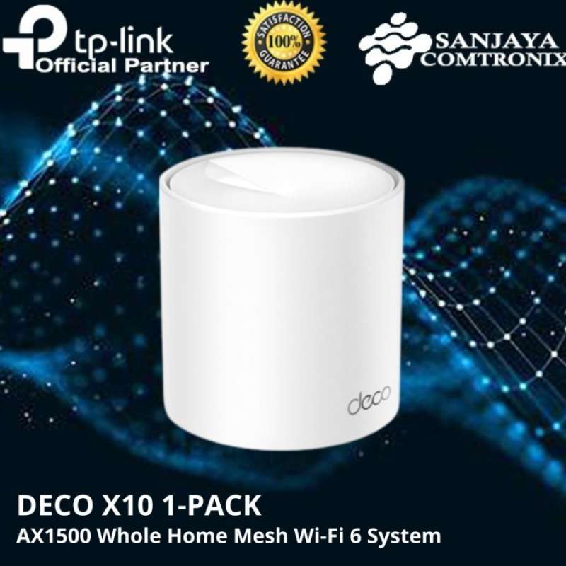 Promo Deco X10 (1/2/3 Pack) Ax1500 Whole Home Mesh Wi-fi 6 System ...