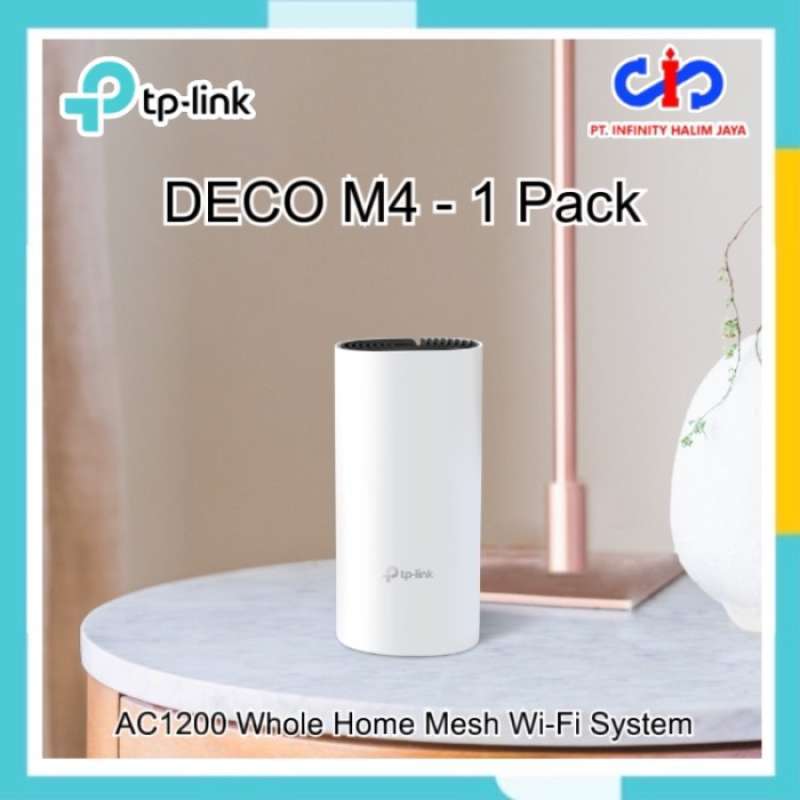 Promo Tp Link Deco M4 -1 Pack - Tplink Ac1200 Whole Home Mesh Wi-fi ...