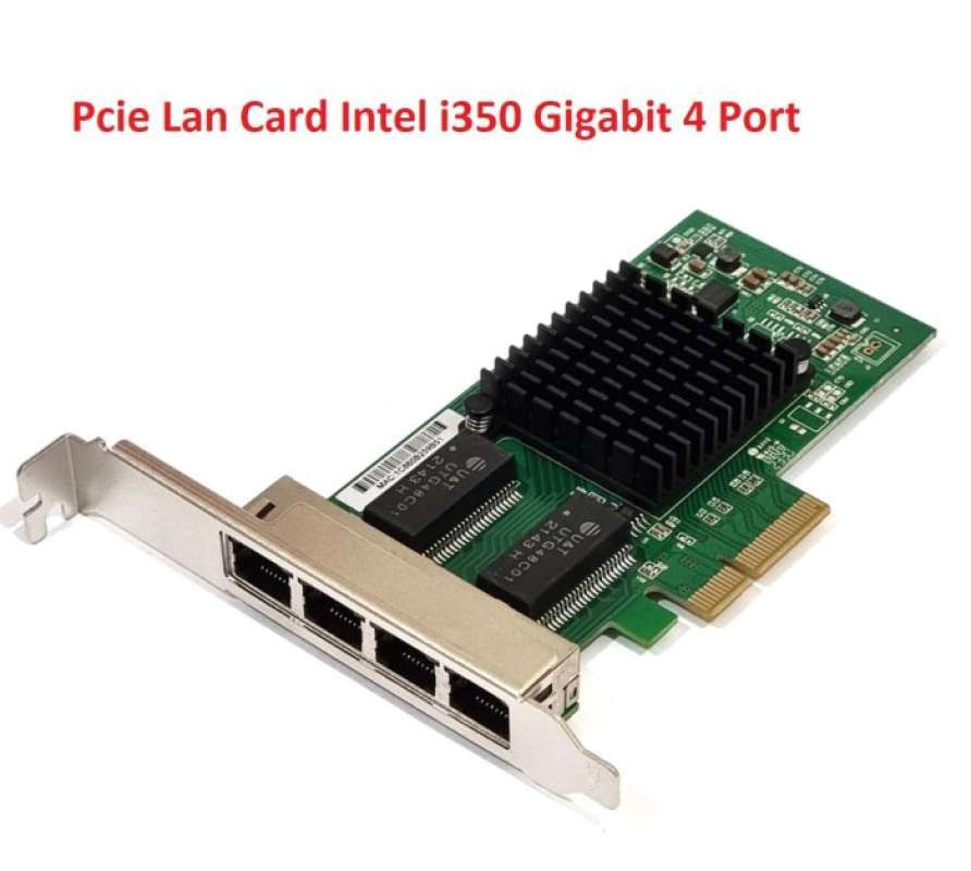 Promo Pcie Lan Card Intel I350 Gigabit 2 Port Ethernet Server Adapter ...