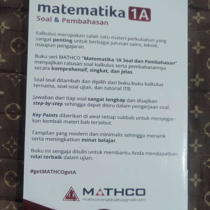 Jual Mathco Matematika 1a Soal & Pembahasan Mathco Edisi 2022 Di Seller Rumix - Cengkareng Timur ...
