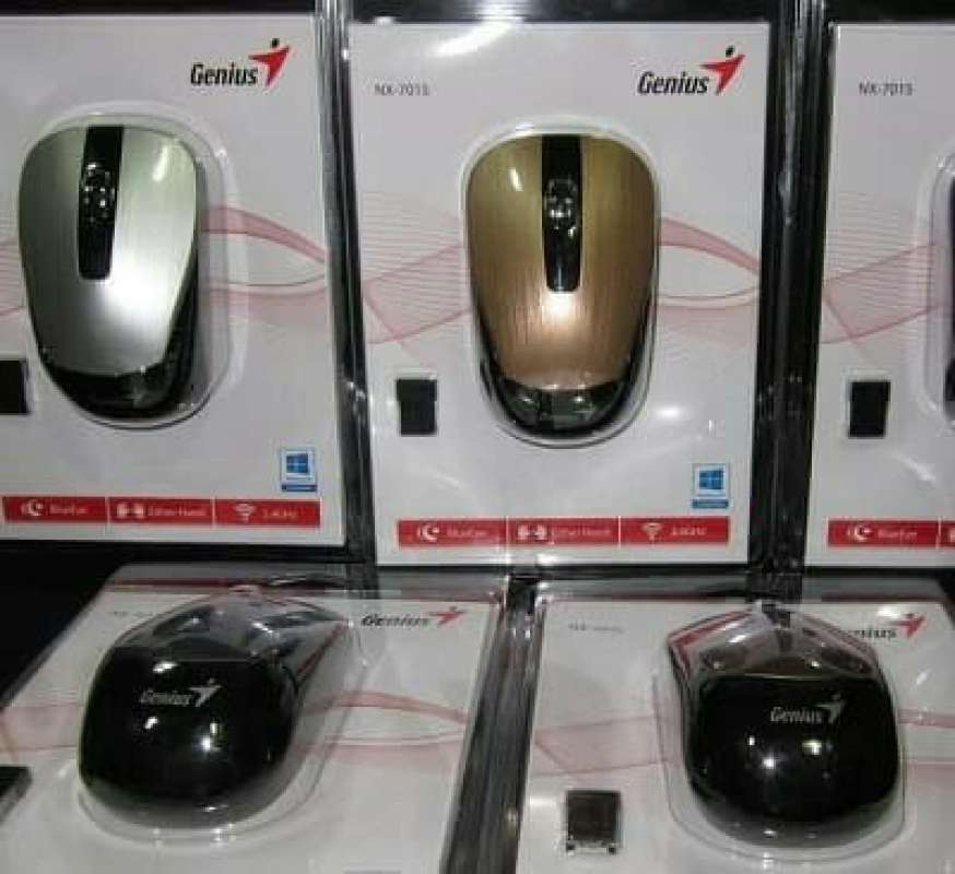 Promo 100% Produk Ori Genius Mouse Wireless Nx 7015 Diskon 23% Di ...