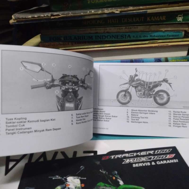 Jual Manual Book Kawasaki Klx 150s - D Tracker 150 - Buku Pedoman Pemilik Di Seller Noelle ...