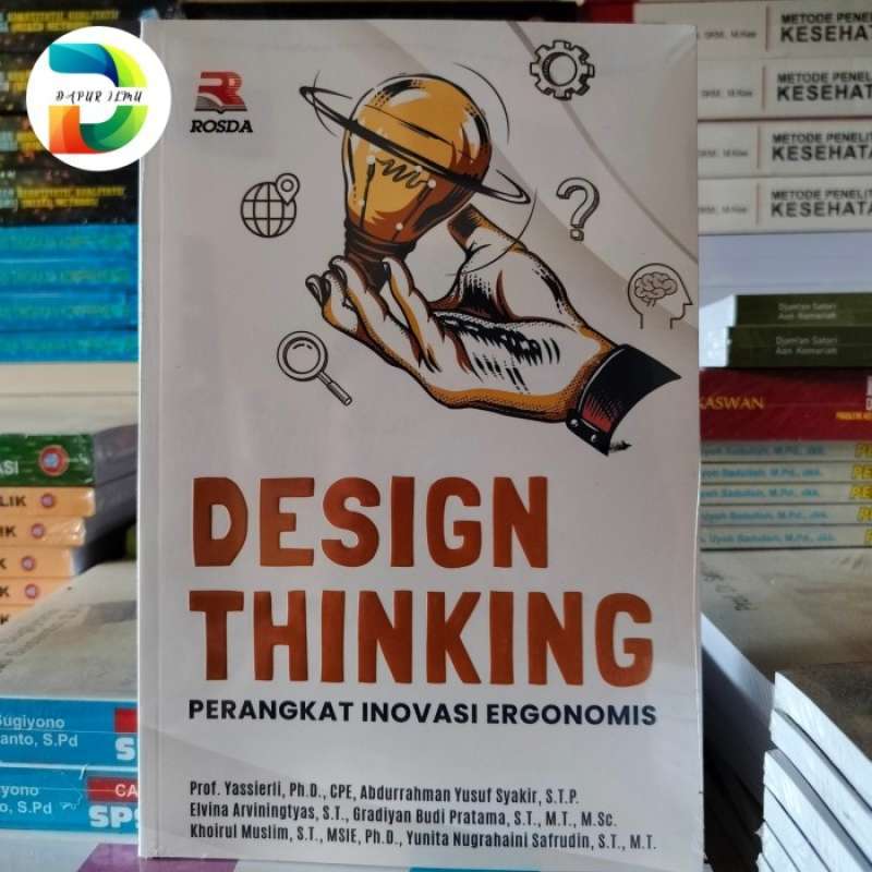 Jual Buku Design Thinking Perangkat Inovasi Ergonomis Di Seller Owl ...