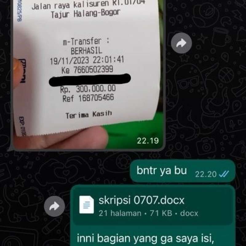 Jual Pengerjaan Joki Skripsi Tesis Full Bab 1 2 3 4 5 Olah Data Spss ...