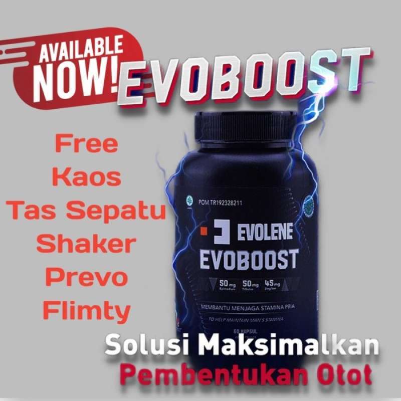 Promo Evolene Evoboost Tribulus Testosteron Booster 60 Kapsul Diskon 23 ...