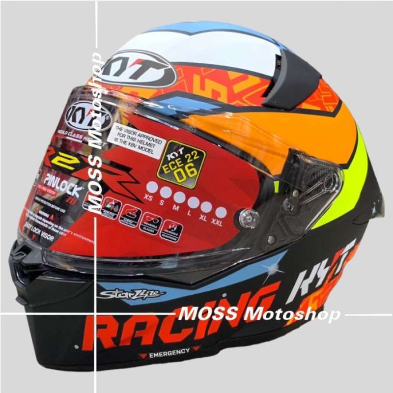 Jual Kyt R2r Pro Masia 2022 Double Visor Helm Full Face Di Seller Moss ...