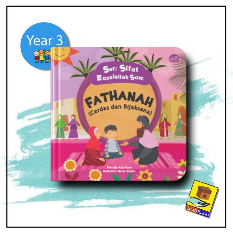 Promo Boardbook Seri Sifat Rasulullah Amanah / Fathanah / Shidiq ...