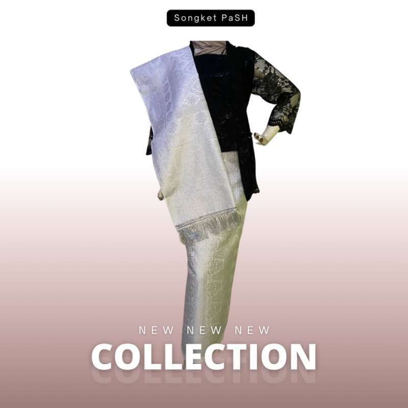 Jual Songket Pash - Songket Lepus Benang Silver Khas Palembang Berbagai ...