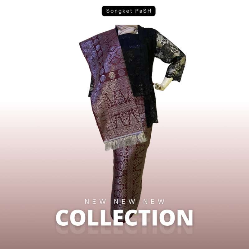 Jual Songket Pash - Songket Lepus Benang Silver Khas Palembang Berbagai ...