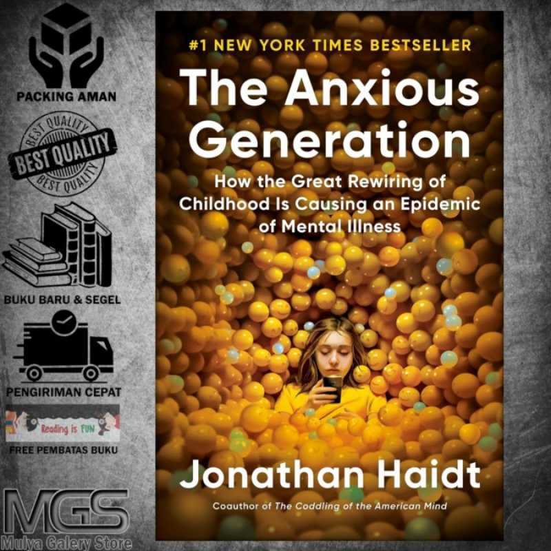 Jual The Anxious Generation By Jonathan Haidt ( English ) Di Seller ...