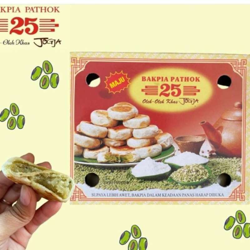 Jual Bakpia Pathok 25 Basah Rasa Kacang Hijau Di Seller Owl Store - Cengkareng Timur, Kota ...