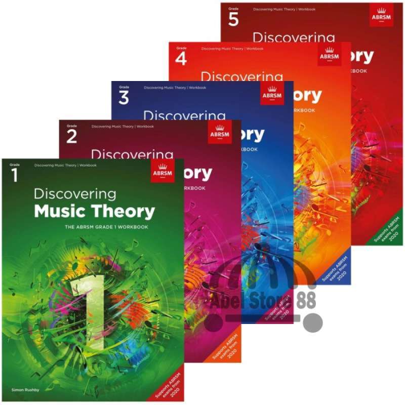 Jual Discovering Music Theory Grade 1/2/3/4/5 Abrsm Workbook - Teori ...