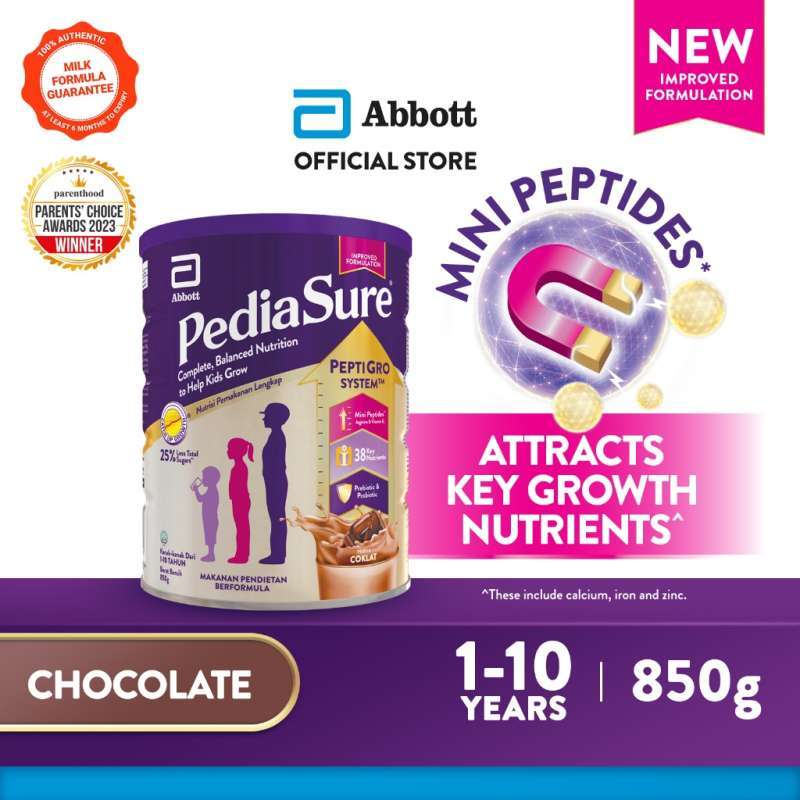 Jual Abbott Pediasure Child Nutrition Supplement For Growth Chocolate ...