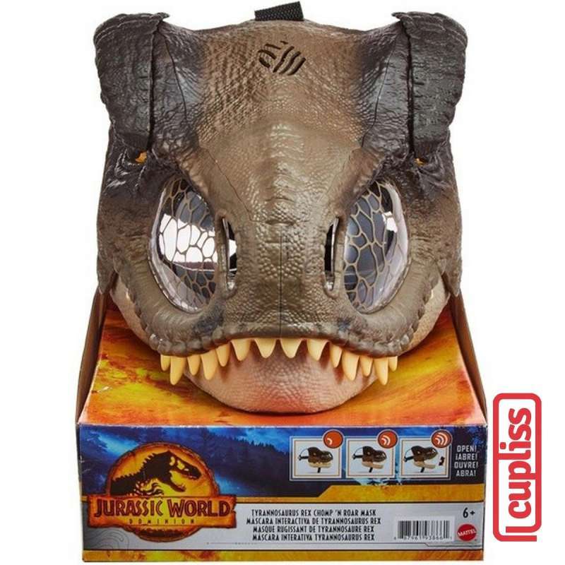 Promo Mattel Jurassic World Gwd71 Dominion Tyrannosaurus Rex Chomp N ...