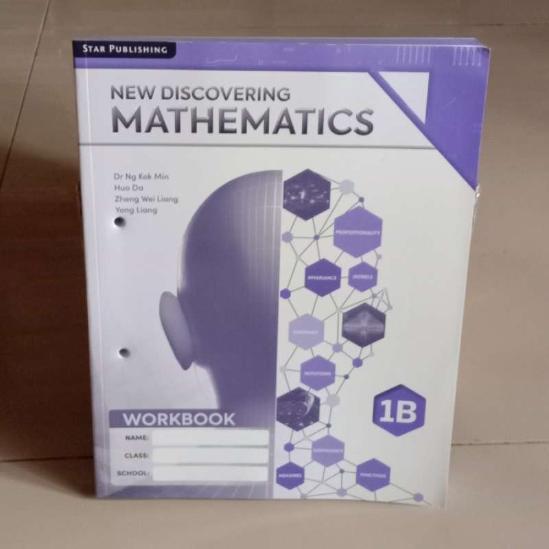 Jual New Discovering Mathematics 1b/workbook 1b, Original 2021 Berwarna Di Seller Noelle ...