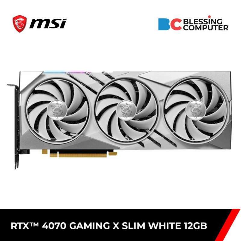 Jual Vga Msi Rtx 4070 Gaming X Slim White 12gb Gddr6x Di Seller ...