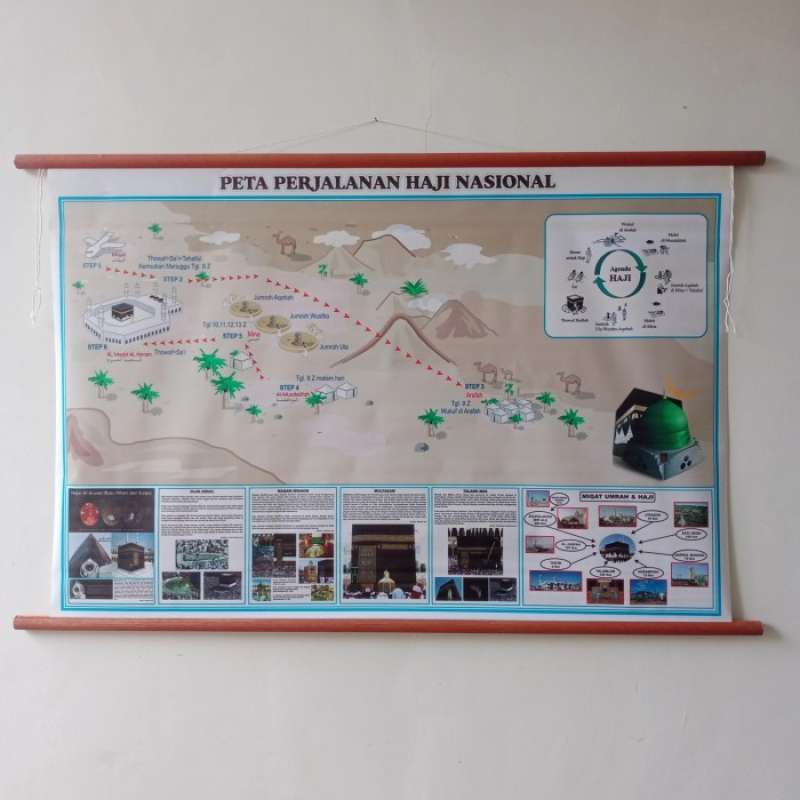 Jual Peta Perjalanan Haji Nasional Di Seller Noelle - Cengkareng Timur ...