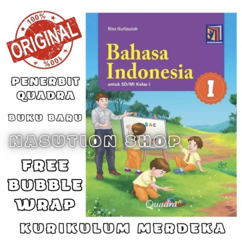 Jual Buku Bahasa Indonesia Kelas 1 2 3 4 5 6 Sd Quadra Kurikulum Merdeka Di Seller Rumix ...