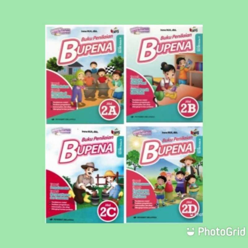 Jual Buku Penilaian Bupena Kelas 2 Jilid 2a,2b,2c,2d Di Seller ...