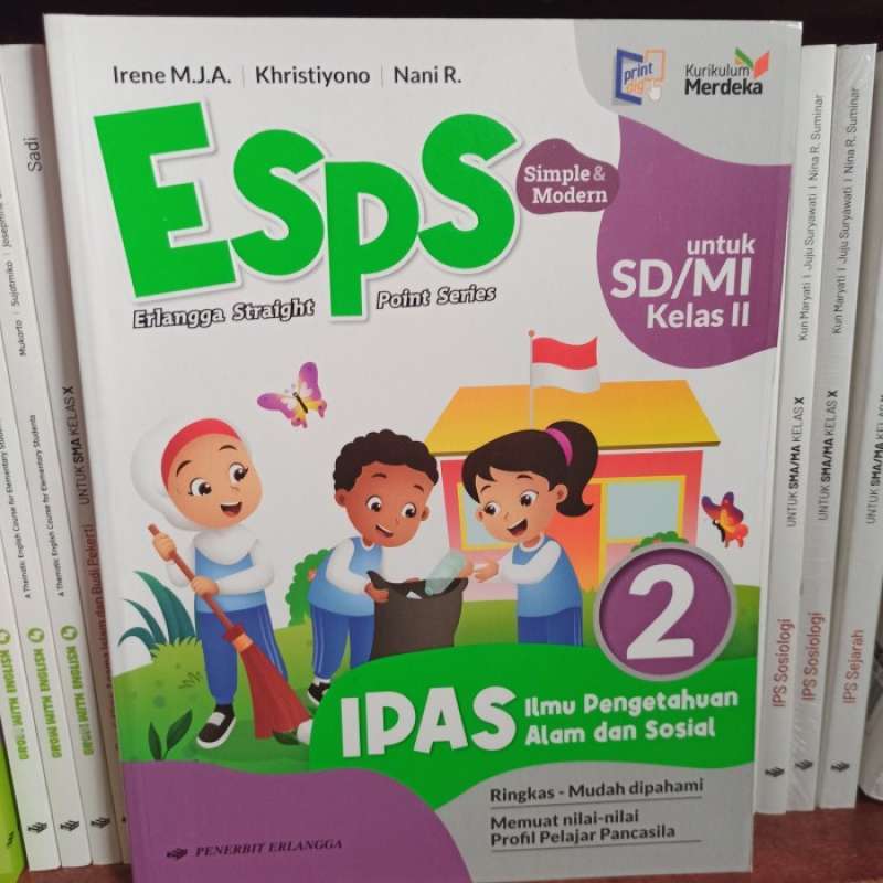 Jual Buku Esps Ipas Kelas 2 Sd Erlangga Kurikulum Merdeka Di Seller Sangninja - Cengkareng Timur ...