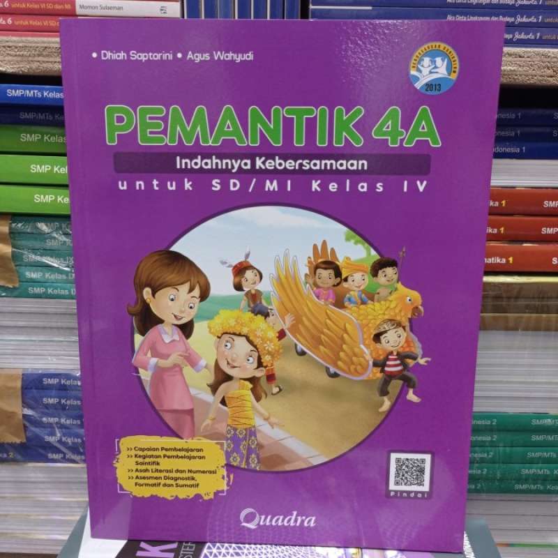 Jual Buku Pemantik 4a 4b 4c 4d 4e 4f 4g 4h 4i Kelas 4 Sd Revisi Quadra