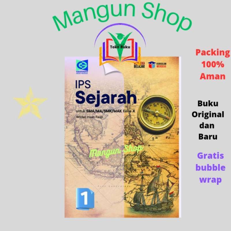 Jual Buku Ips Sejarah Kelas X.10 Sma Kurikulum Merdeka Grafindo Di Seller Sangninja - Cengkareng ...