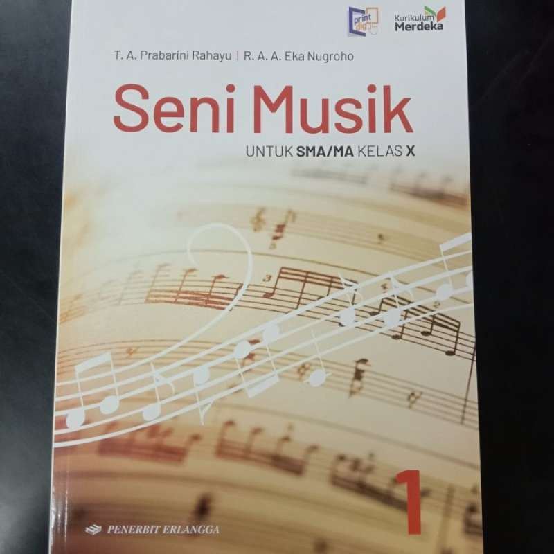 Jual Buku Seni Musik Kelas 10 Sma / Ma Kurikulum Merdeka Erlangga Di ...