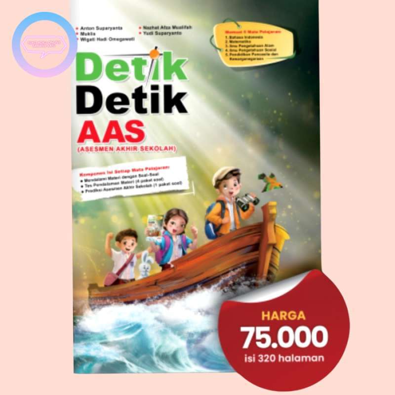Jual Buku Detik Detik Aas Asesmen Akhir Semester Untuk Kelas 6 Sd ...