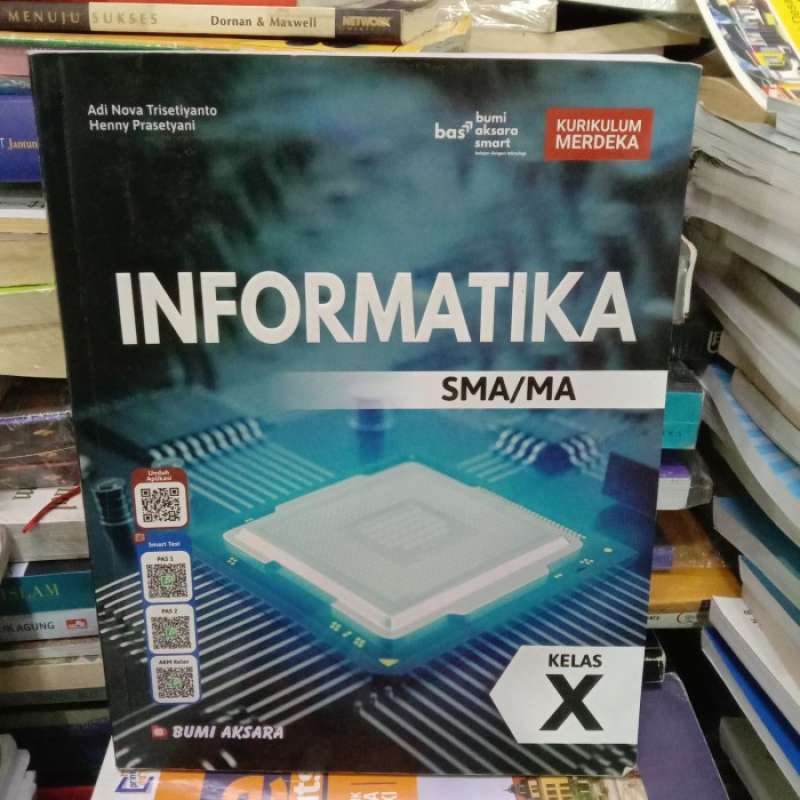 Jual Buku Informatika Untuk Kelas 10 Sma Kurikulum Merdeka Bumi Aksara ...