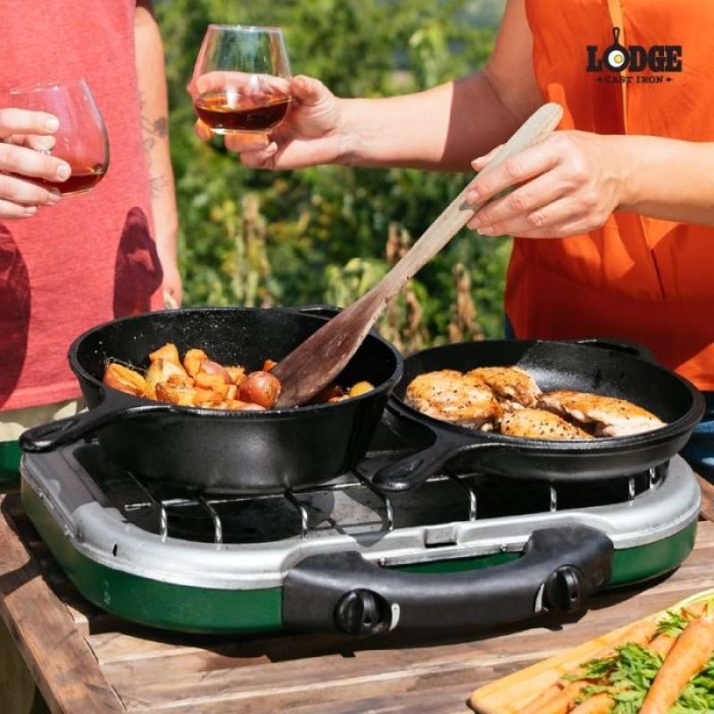 Promo Cast Iron Combo Cooker Lodge Lcc3 2.84 Liter Usa Asli Diskon 33% ...