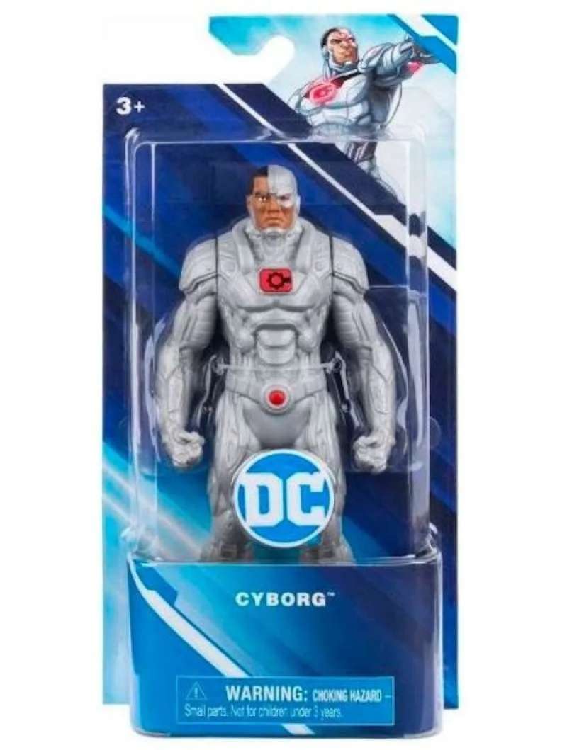 Promo Dc Comics Cyborg Action Figure 6 Inch Artikulasi Spin Master ...