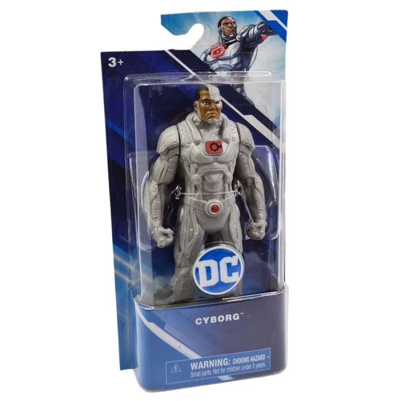 Promo Dc Comics Cyborg Action Figure 6 Inch Artikulasi Spin Master ...