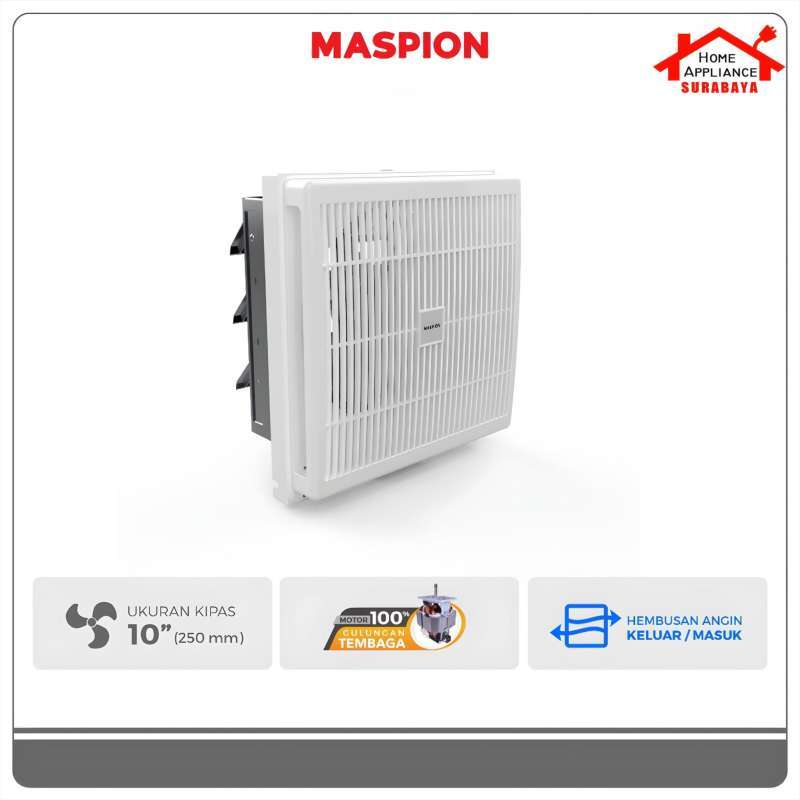 Jual Maspion Exhaust Fan 10 Inch - Kipas Hisap Dinding - Hexos Mv-250 ...