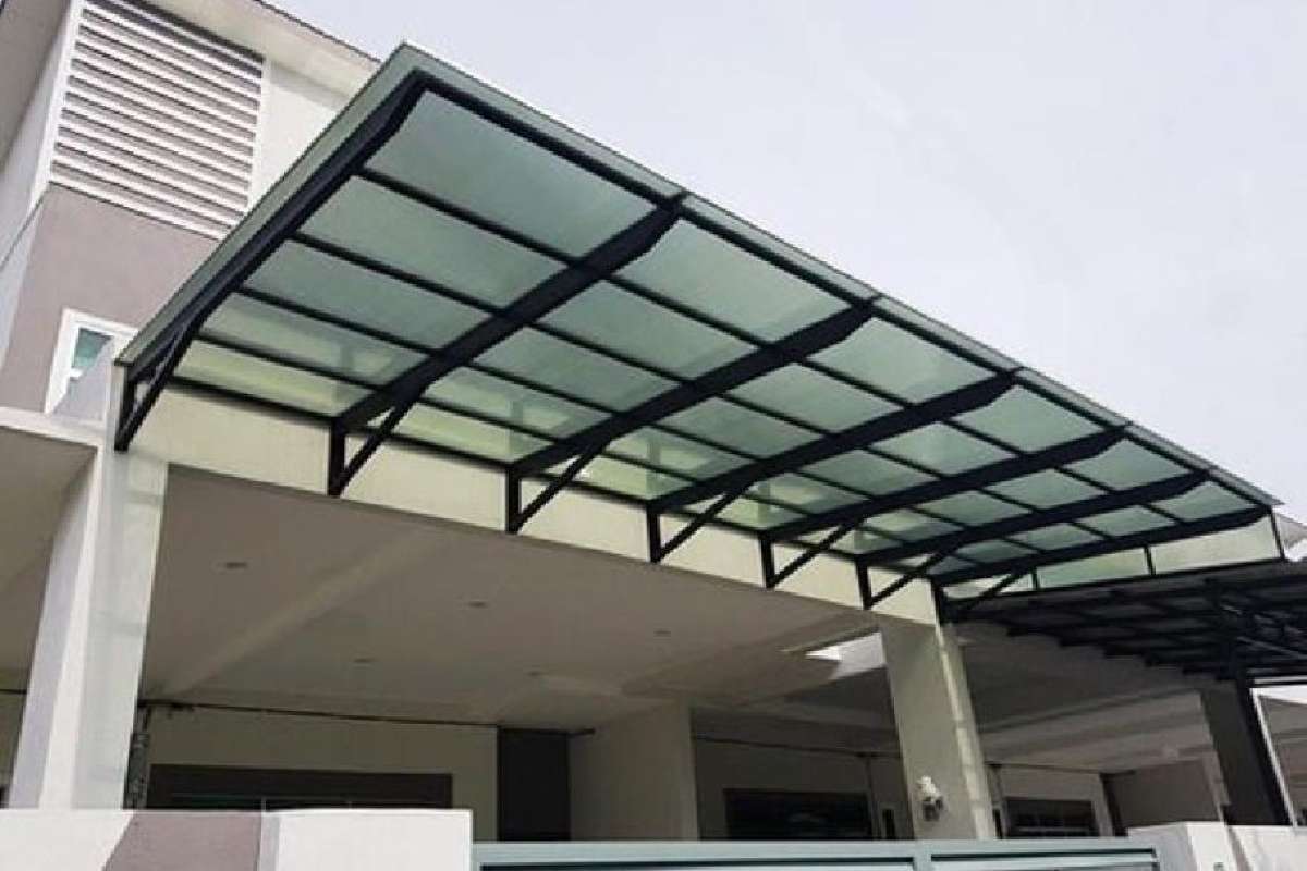 Jual Kanopi Atap Solartuff Solarflat Polycarbonate Solid 1.2mm / 3mm ...