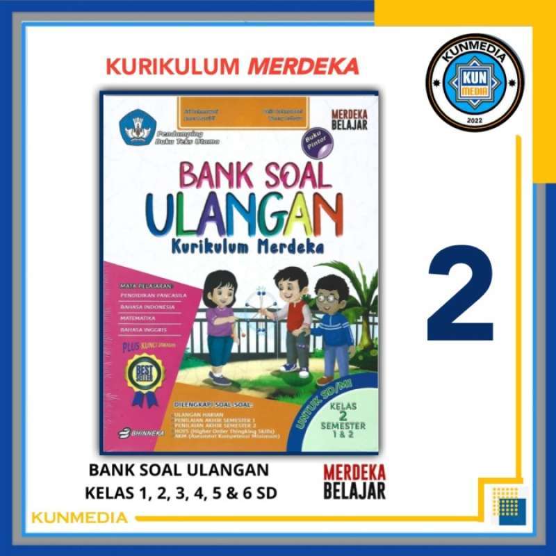 Jual Buku Bank Soal Ulangan Kelas 1 2 3 4 5 6 Sd Kurikulum Merdeka Vkm - Kelas 5 Di Seller ...