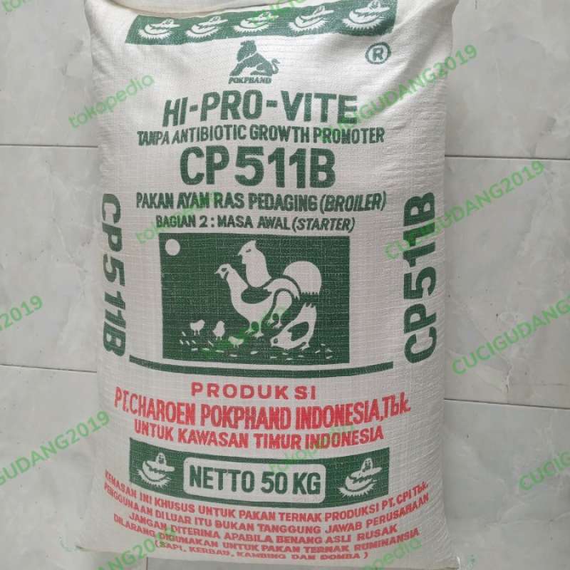 Jual Pakan Ayam 511 Per Sak Termurah - Harga Grosir Terupdate Hari Ini ...