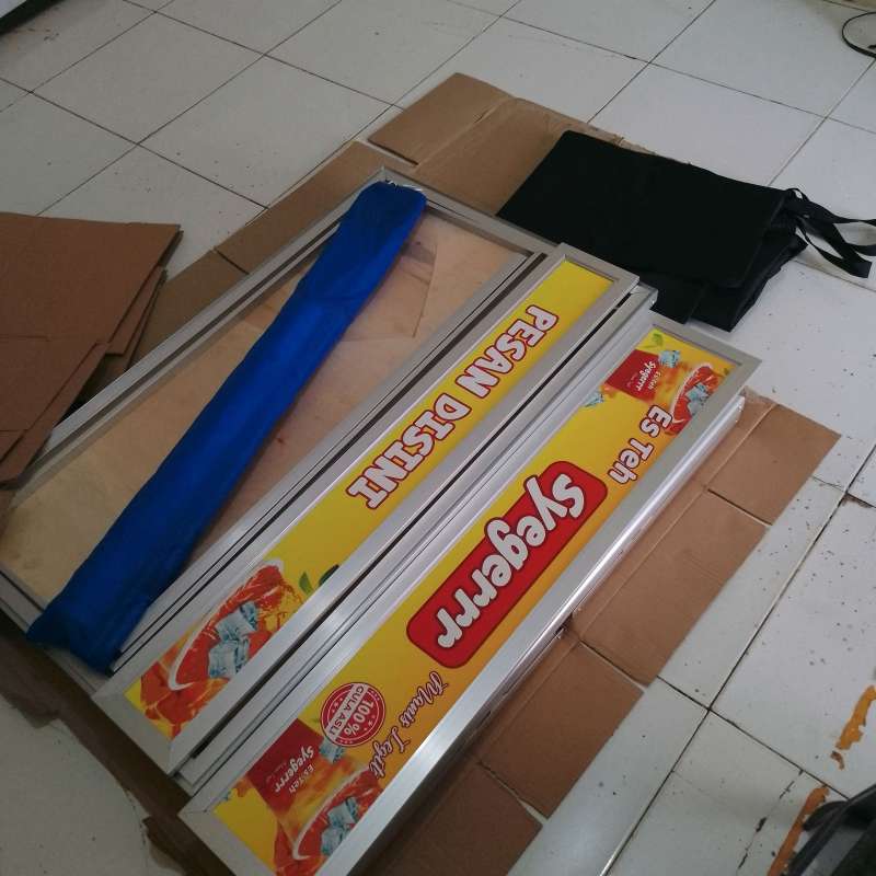 Jual Booth Portable Meja Lipat Bahan Aluminium Bonus Banner Promosi Dan ...