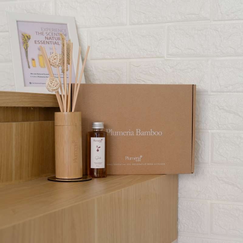 Jual Plumeria Scent Bamboo Reed Diffuser - Sekata (coffee & Cedarwood ...