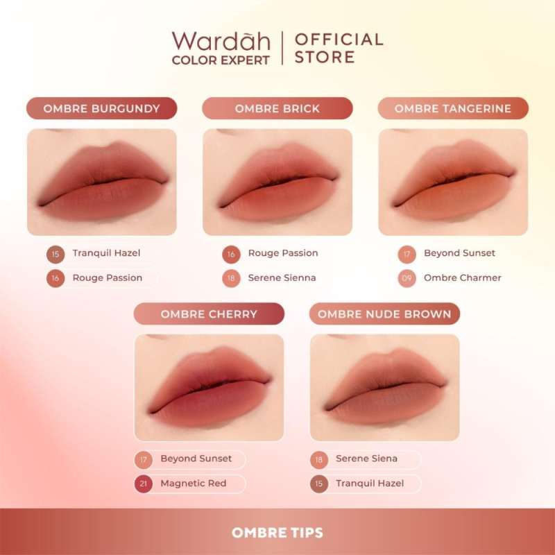 Promo [limited Edition] New! Wardah Colorfit Velvet Matte Lip Mousse ...