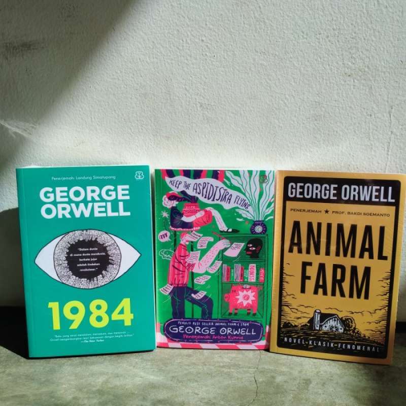 Jual Po 1984 George Orwell , Paket Animal Farm Buku Politik - Animal ...