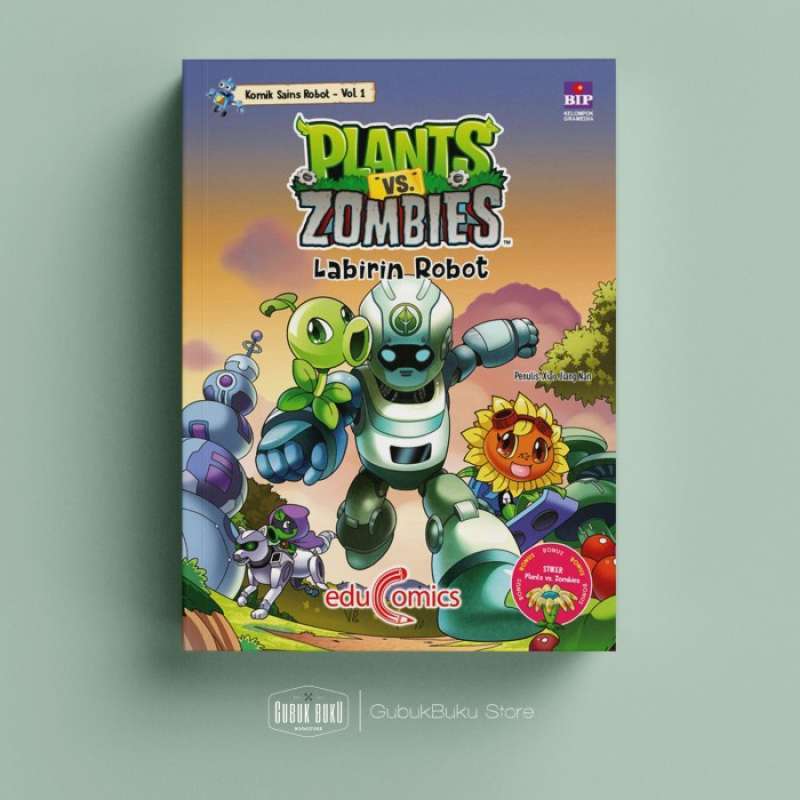 Jual Buku Educomics Plant Vs Zombie Komik Sains Robot 1: Labirin Robot ... Jual Buku Educomics Plant Vs Zombie Komik Sains Robot 1: Labirin Robot ...