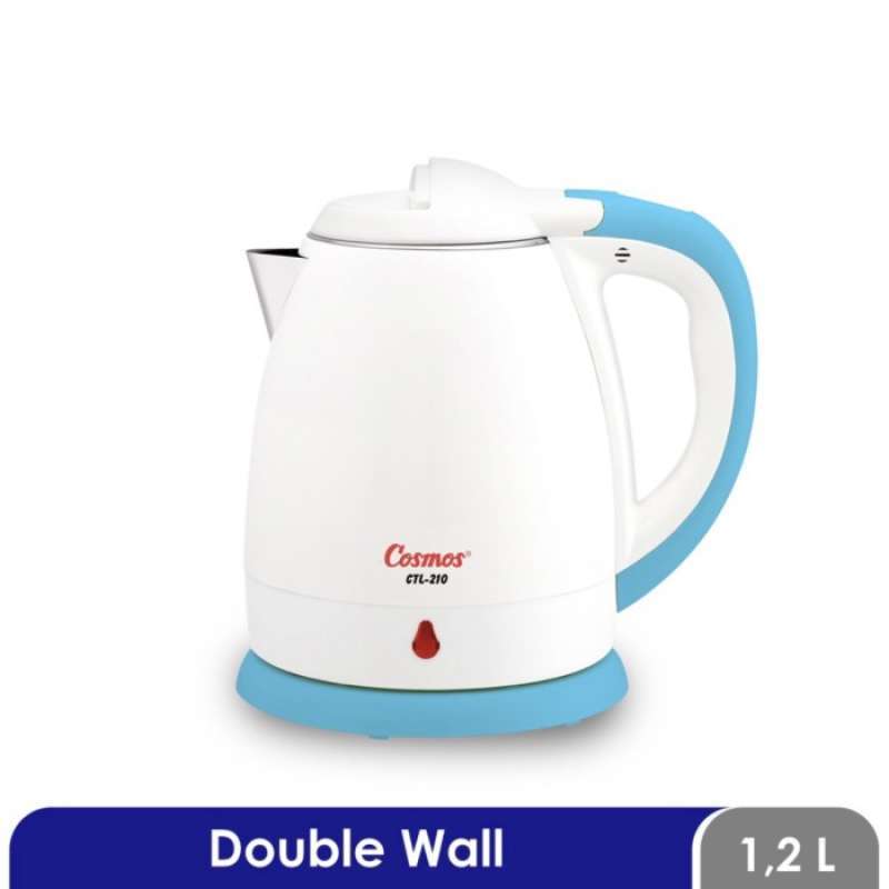Promo [ Cosmos ] Cosmos Kettle Ctl-210 B / Teko Listrik Hitam 1.2liter ...