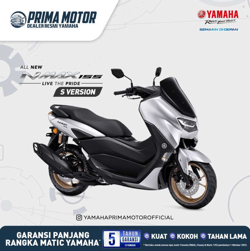 Jual Yamaha Booking - All New Nmax S Di Seller Yamaha Prima Motor ...