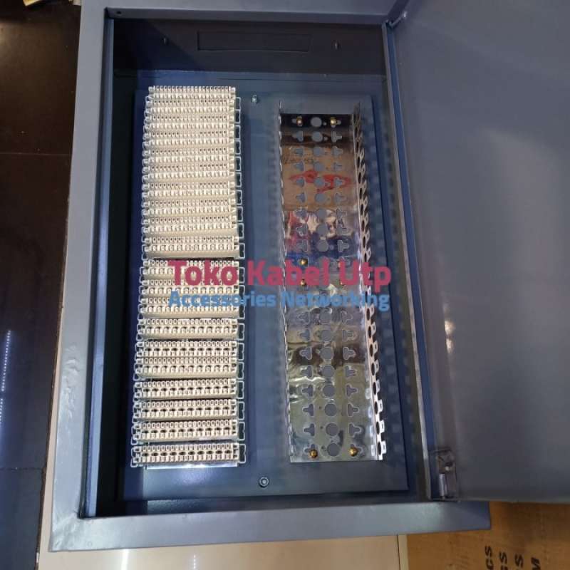 Promo Box Mdf Telpon Kapasitas 400 Pair Lengkap Bmf + Lsa Krone Diskon ...