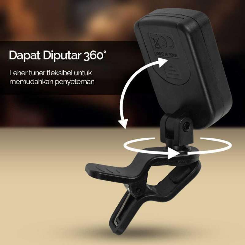 Promo Tuner Gitar Digital Chromatic Universal Tone Calibration At-01a ...