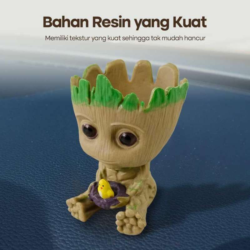 Jual Takara Tomy Groot Action Figure Marvel Holding Bird Nest 5cm Tkr5 ...