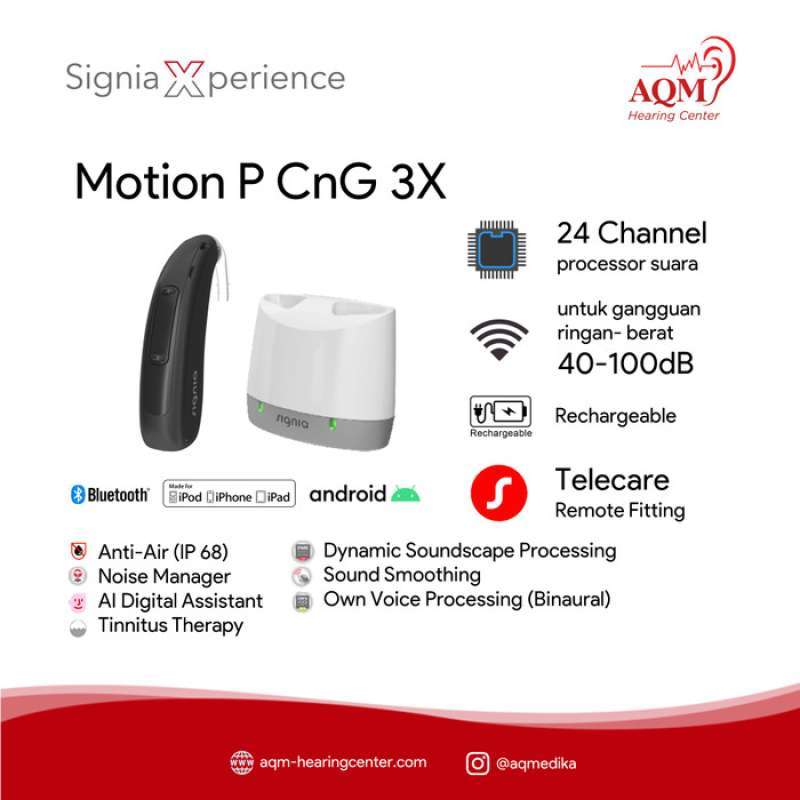 Promo Alat Bantu Dengar Signia Motion P Cng 3x Diskon 50% Di Seller ...