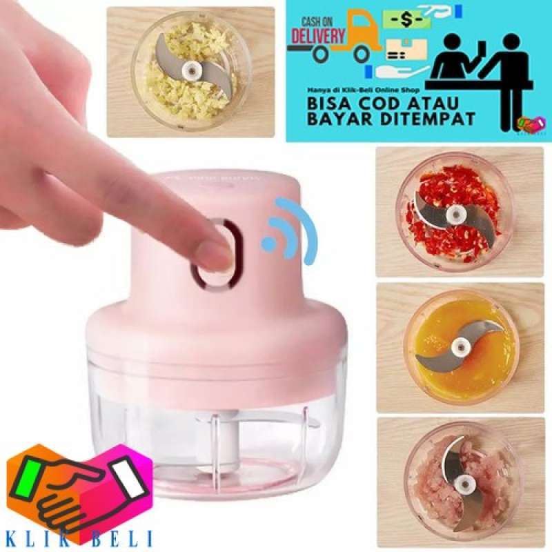 Jual Blender Bumbu Dapur Portable Charger Cas Usb Electric Garlic Chopper Di Seller Shin Store ...