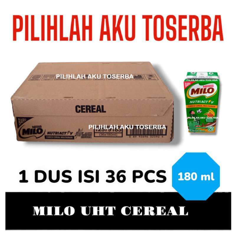 Jual Milo Cereal 1 Dus Termurah - Harga Grosir Terupdate Hari Ini | Blibli